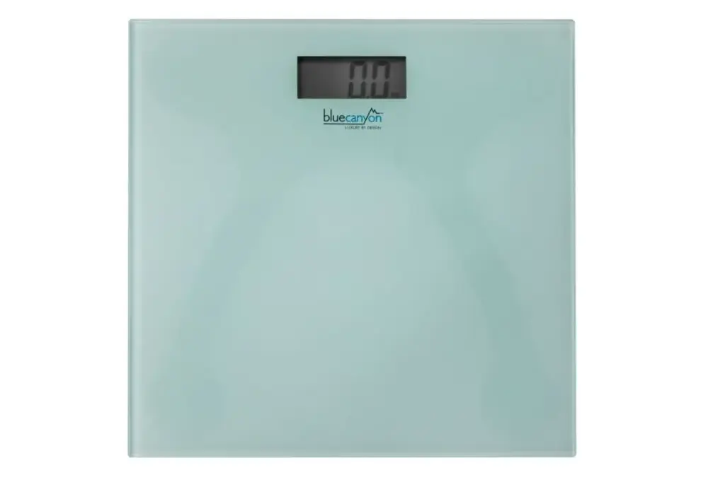 S Series Digital Bathroom Scales White** | Blue Casa